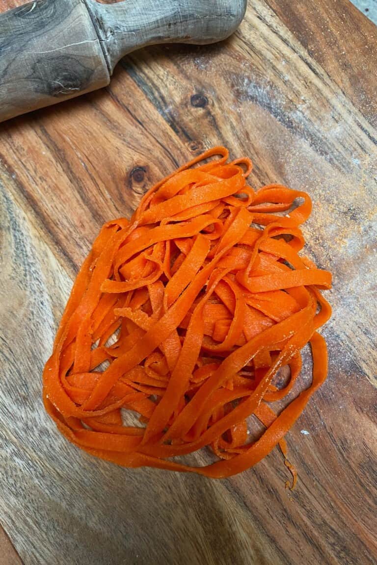How To Make Red Lentil Pasta (+ Egg-Free Option) - Alphafoodie