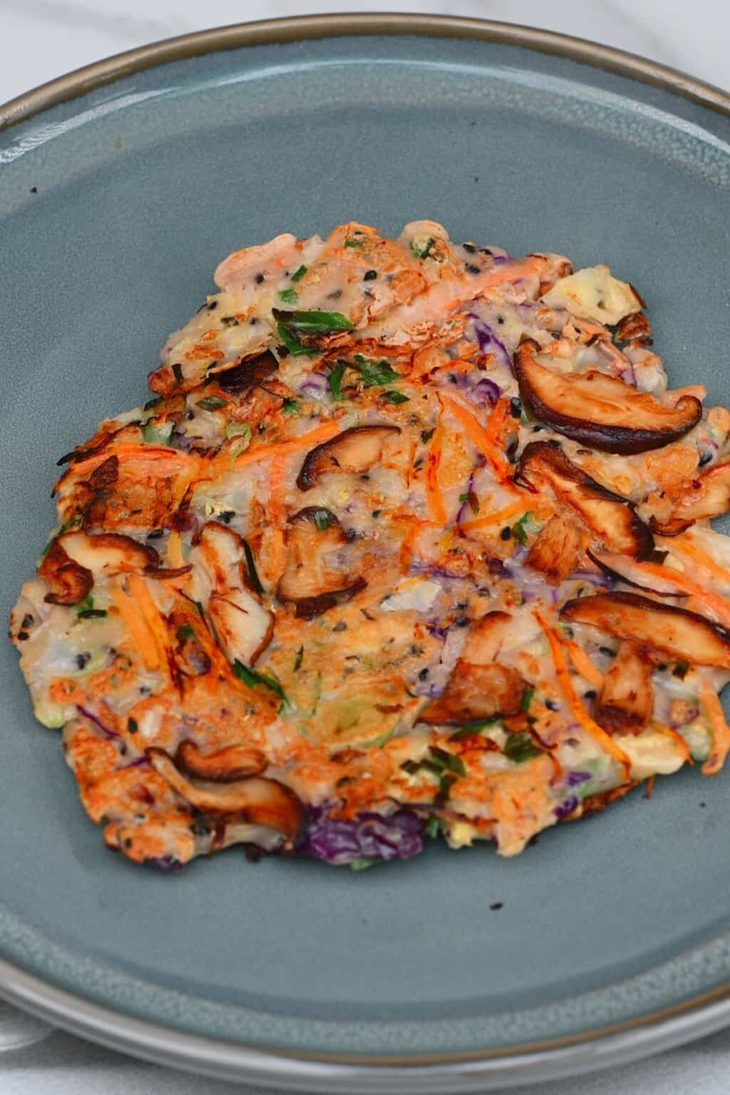 Korean Vegetable Pancake (Buchimgae/Pajeon) - Alphafoodie