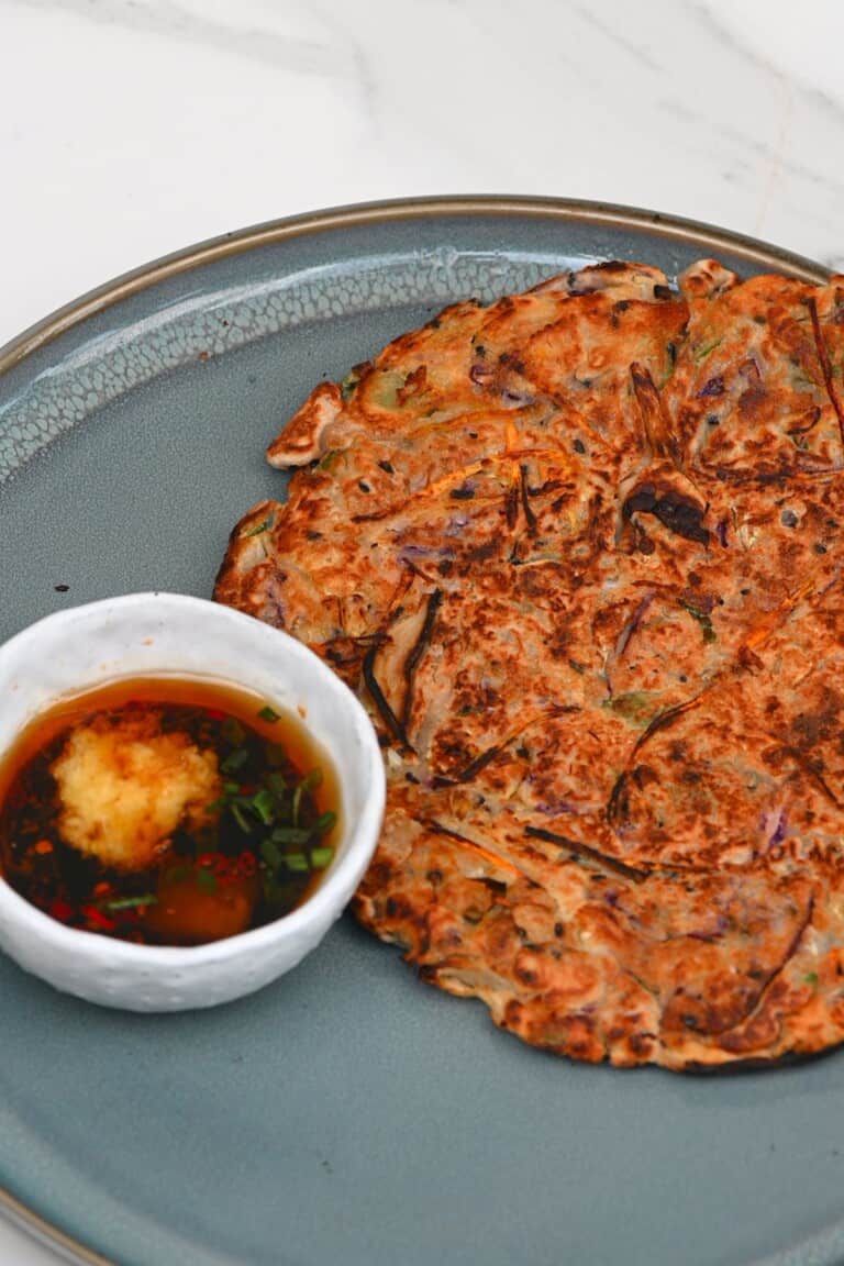 Korean Vegetable Pancake (Buchimgae/Pajeon) - Alphafoodie