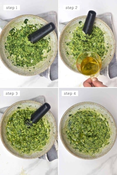 Homemade Basil Pesto (Pesto Alle Genovese) - Alphafoodie