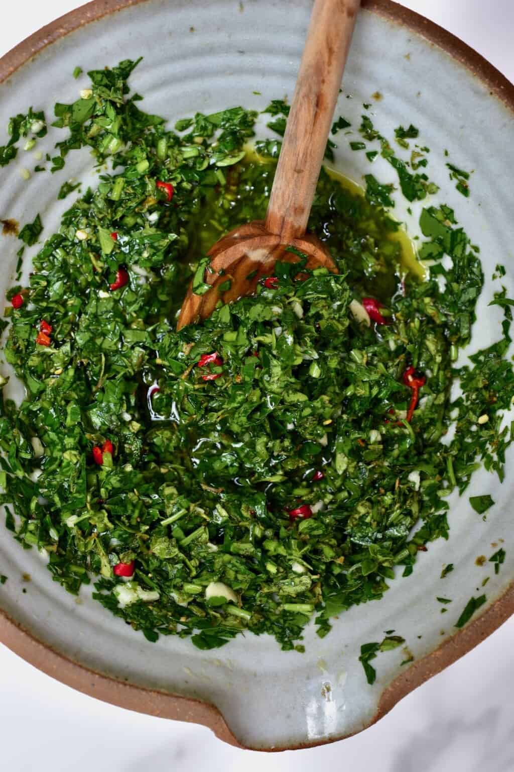 How to Make Chimichurri Sauce