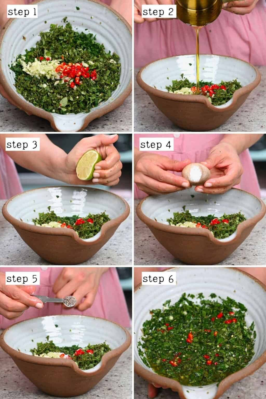 How to Make Chimichurri Sauce