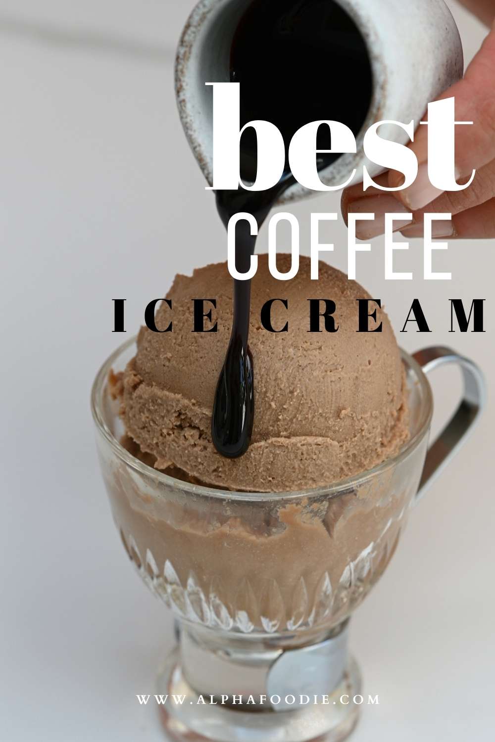 How To Make Coffee Ice Cream (Vegan Coffee Ice Cream) - Alphafoodie