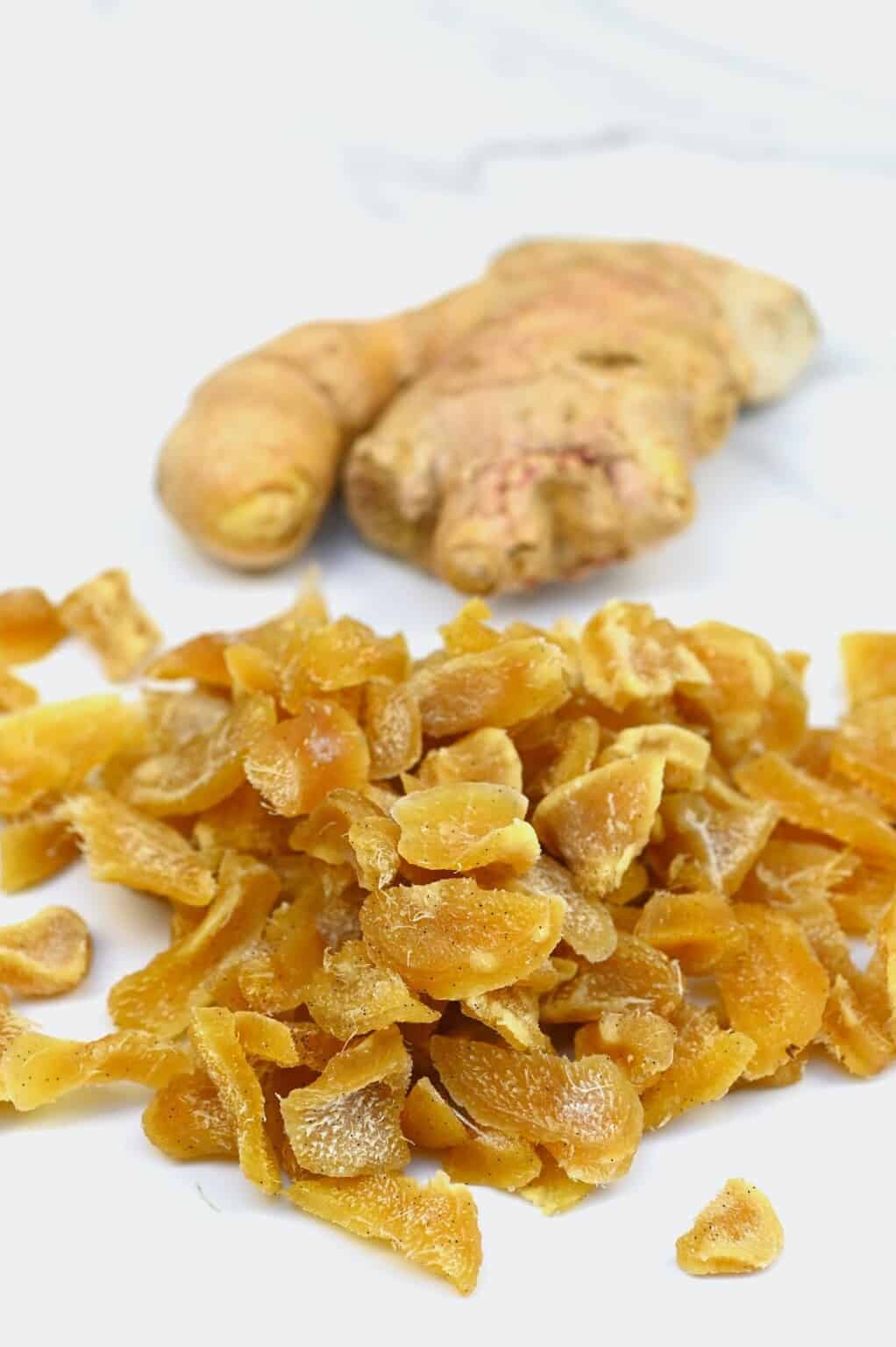 How to Make Crystallized Ginger (Candied Ginger) - Alphafoodie