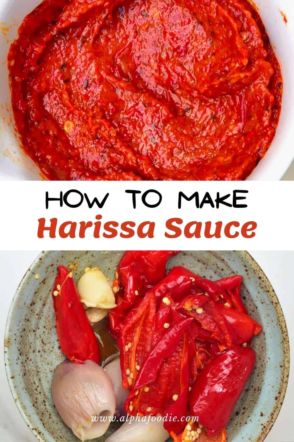 How to Make Harissa Sauce (Harissa Paste) - Alphafoodie