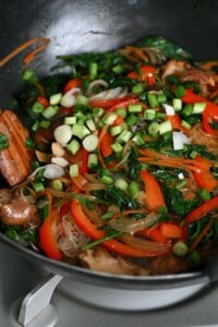 Japchae Korean Glass Noodles (Veggie Japchae/Chapchae) - Alphafoodie