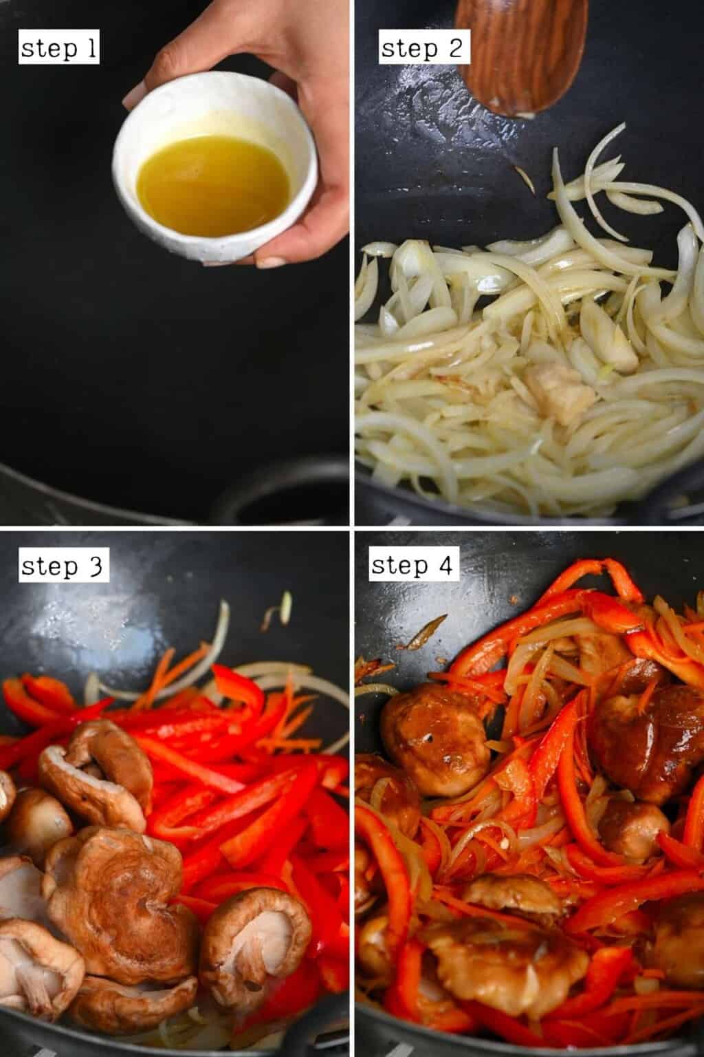 Japchae Korean Glass Noodles (Veggie Japchae/Chapchae) - Alphafoodie