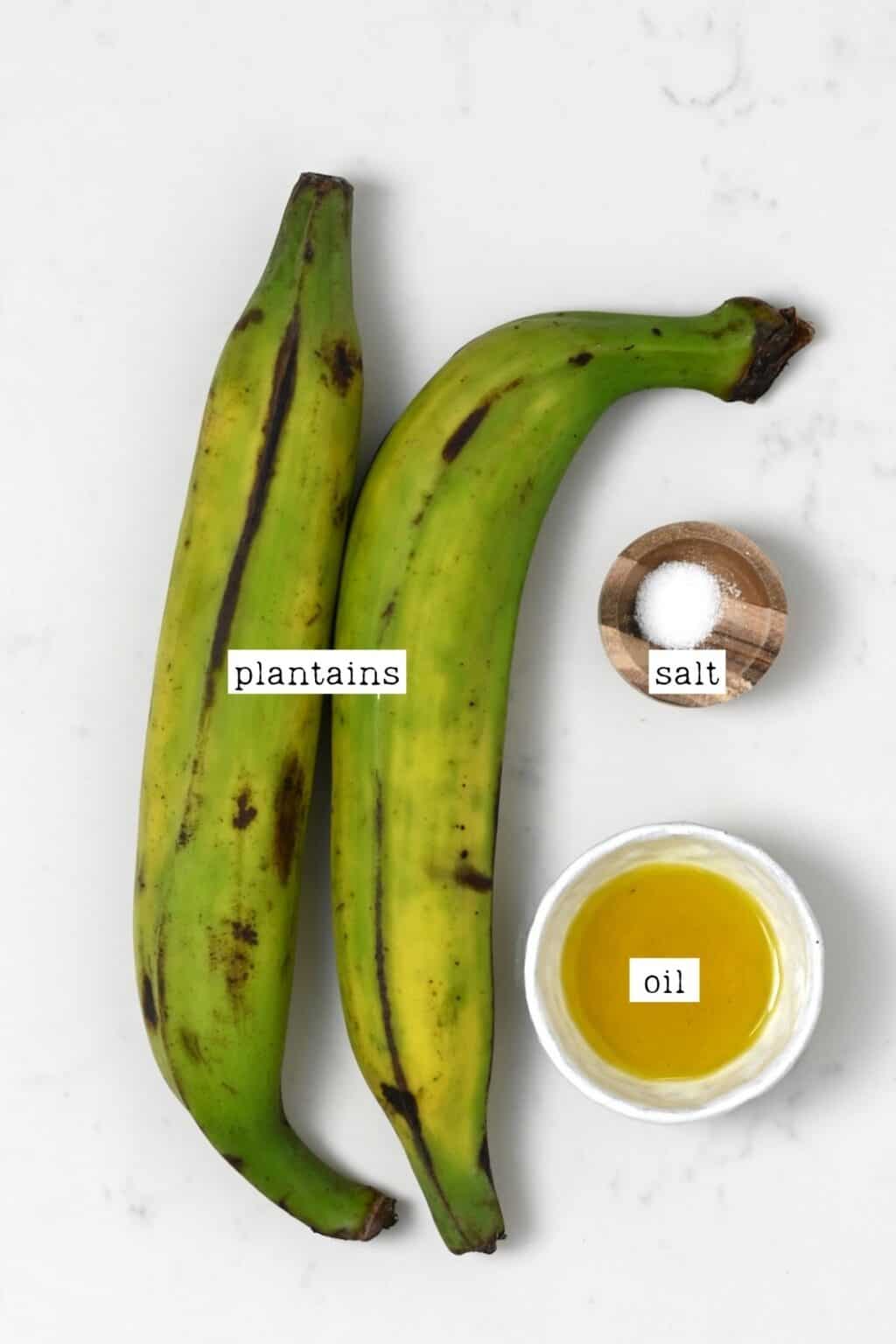 How to Make Tostones (Healthier Baked/Air Fried Green Plantain)