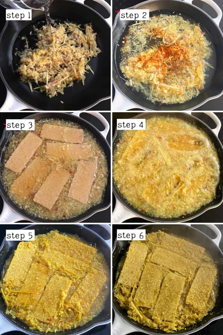 Simple Indonesian Fried Tempeh (Tempe Goreng) - Alphafoodie