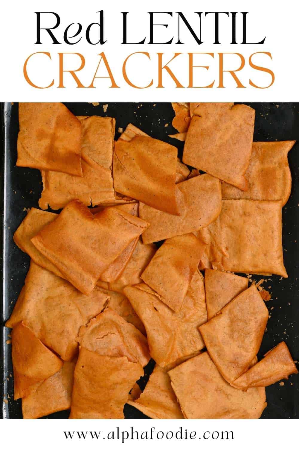 Gluten-Free Red Lentil Crackers (Lentil Chips) - Alphafoodie