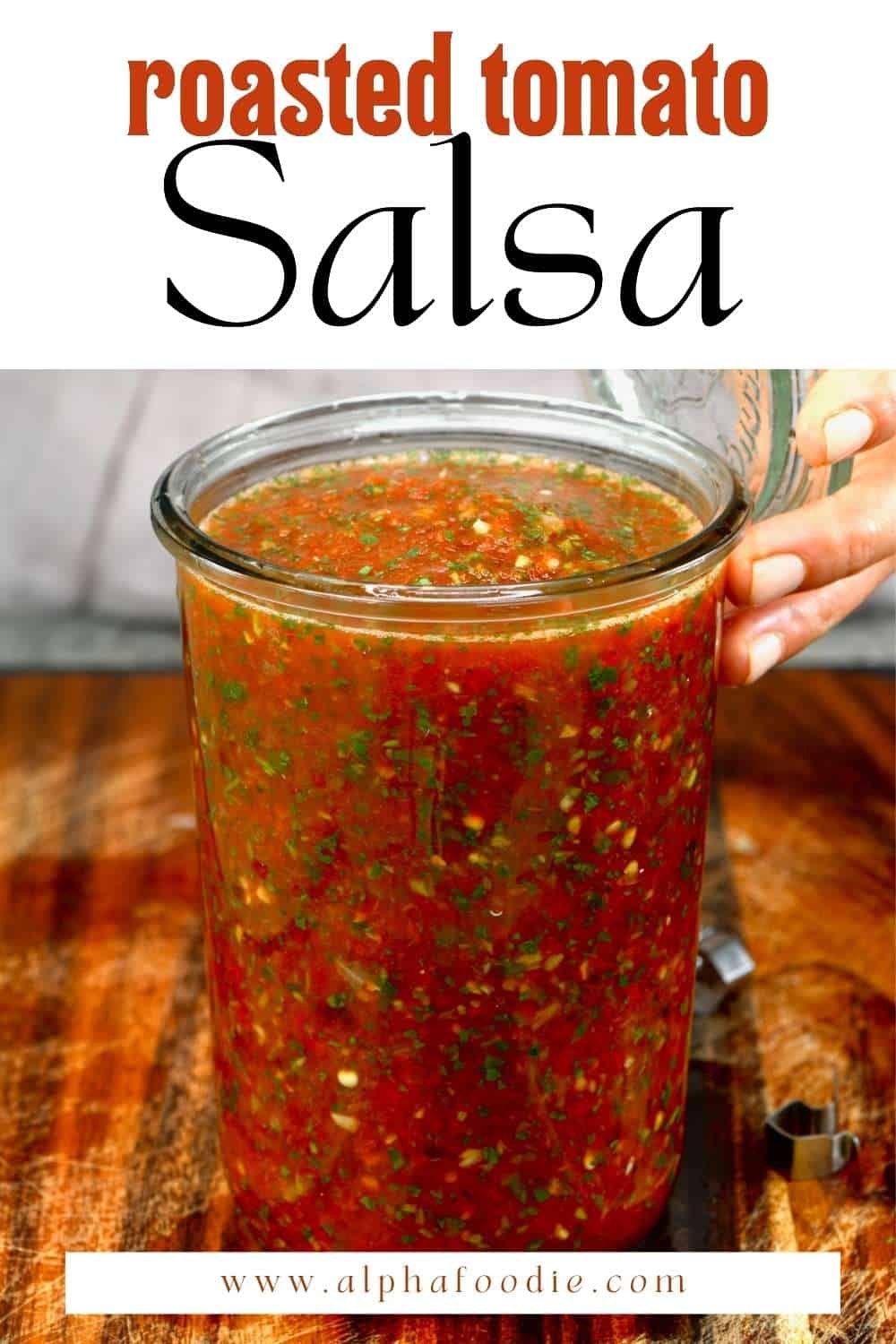 The Best Roasted Tomato Salsa Recipe - Alphafoodie