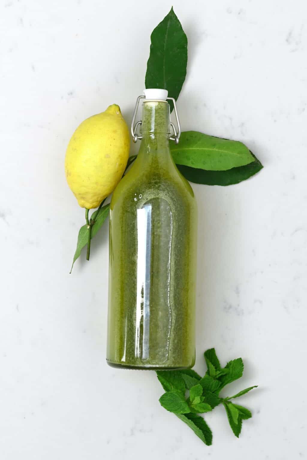 Lebanese Mint Lemonade (Limonana Mint) - Alphafoodie