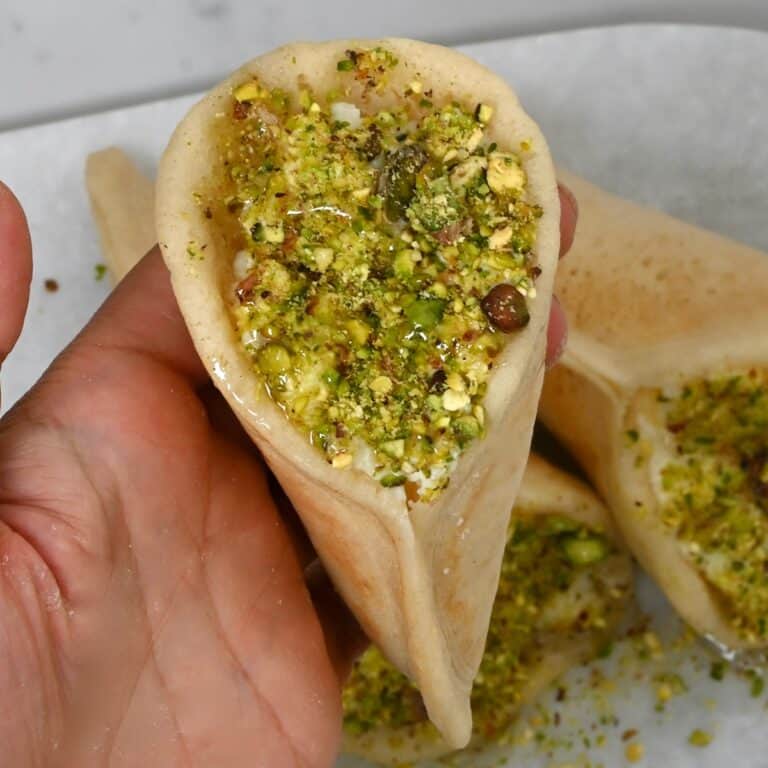 Ashta (Creamy Middle Eastern Clotted Cream) - Alphafoodie
