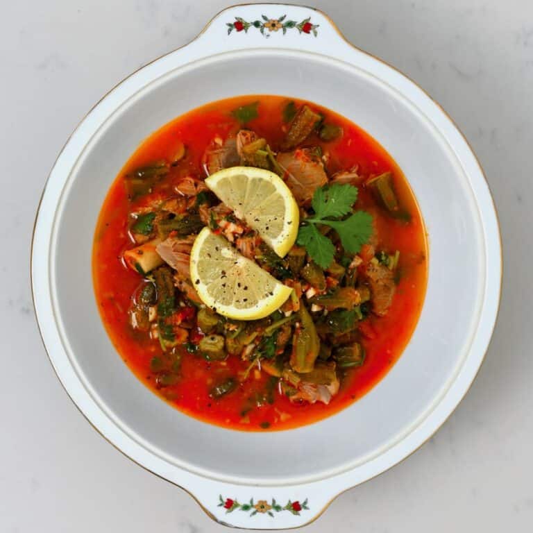 Butter Bean Stew (Fasolia) - Alphafoodie