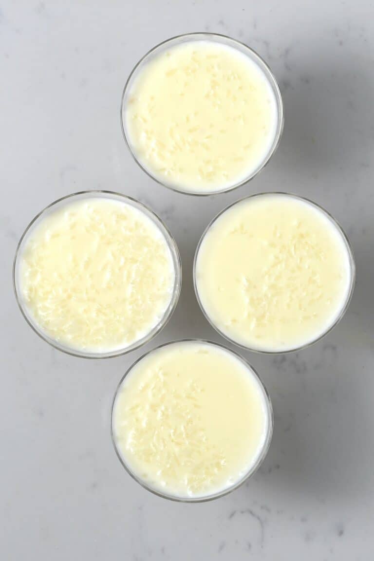 Stovetop Lebanese Rice Pudding (Riz bi Haleeb) - Alphafoodie