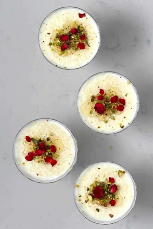 Stovetop Lebanese Rice Pudding (Riz bi Haleeb) - Alphafoodie