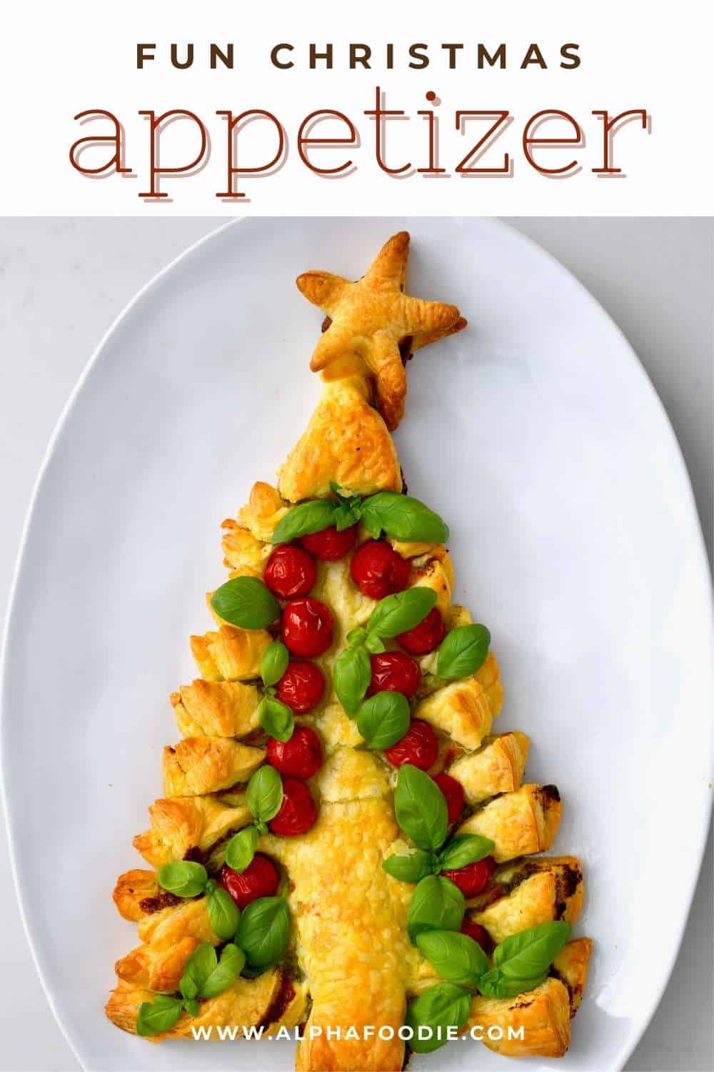 Puff Pastry Christmas Tree - Alphafoodie