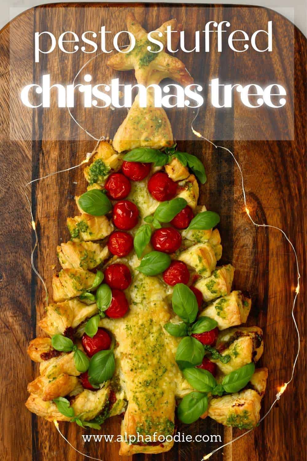 Puff Pastry Christmas Tree - Alphafoodie
