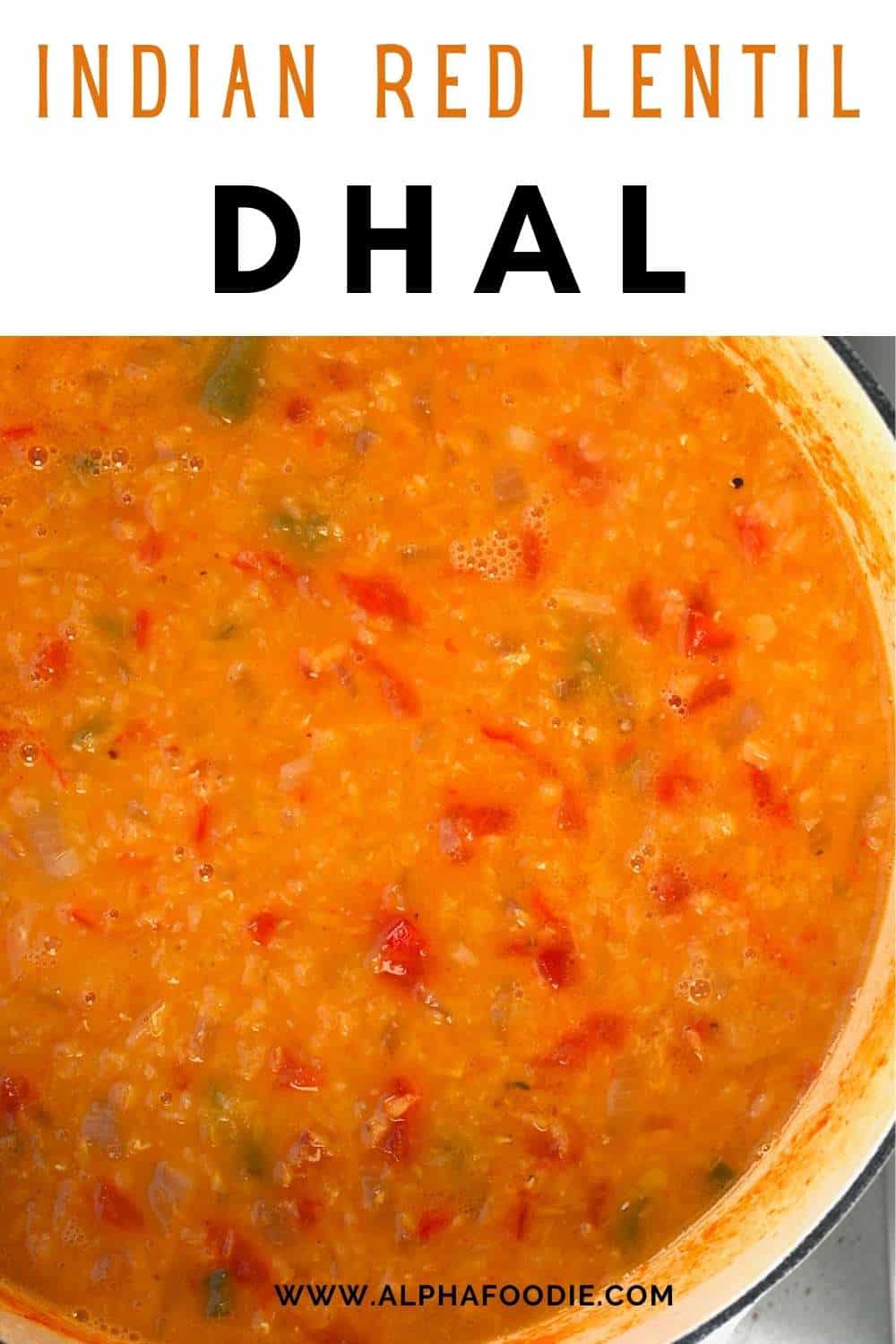 Easy Red Lentil Dal (Tarka Dal | Indian Lentil Dish) - Alphafoodie