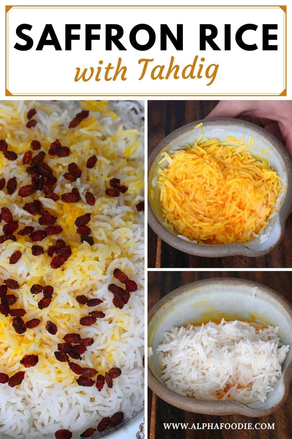 Classic Persian Crispy Rice (Tahdig) - Alphafoodie