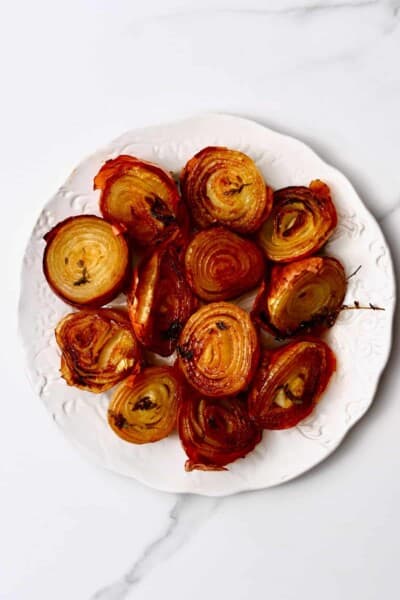 Simple Roasted Onions (Halved, Whole, Quartered)- Alphafoodie
