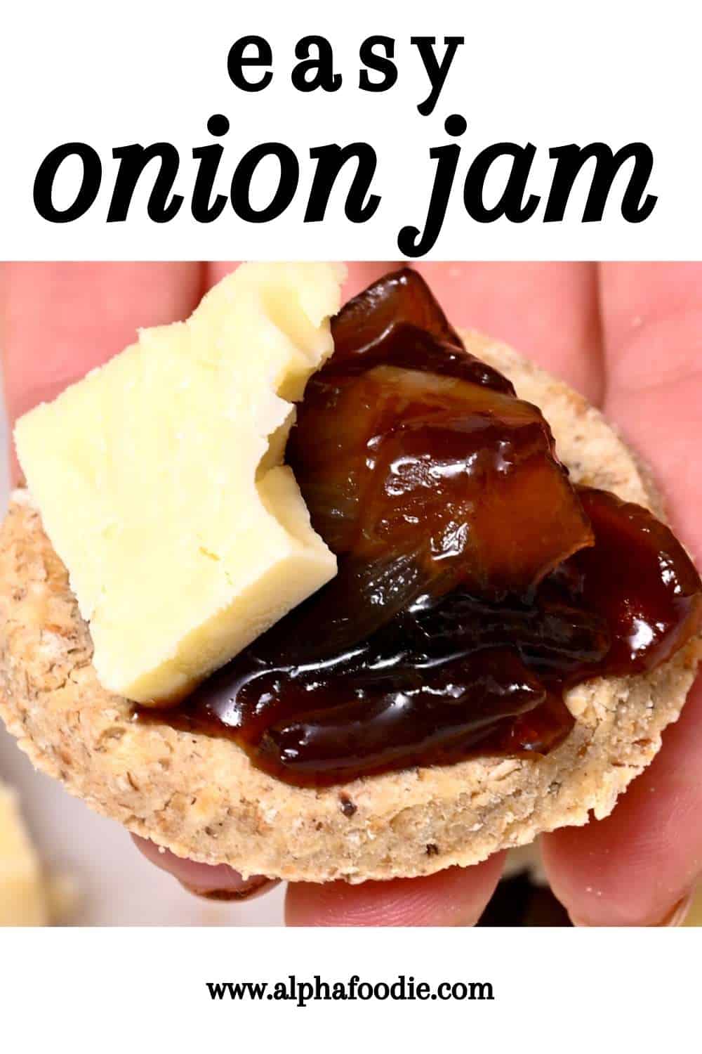 How to Make Onion Jam with Balsamic Vinegar - Alphafoodie