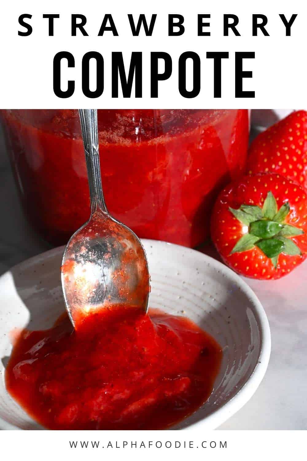 Homemade Strawberry Sauce (Strawberry Topping) - Alphafoodie