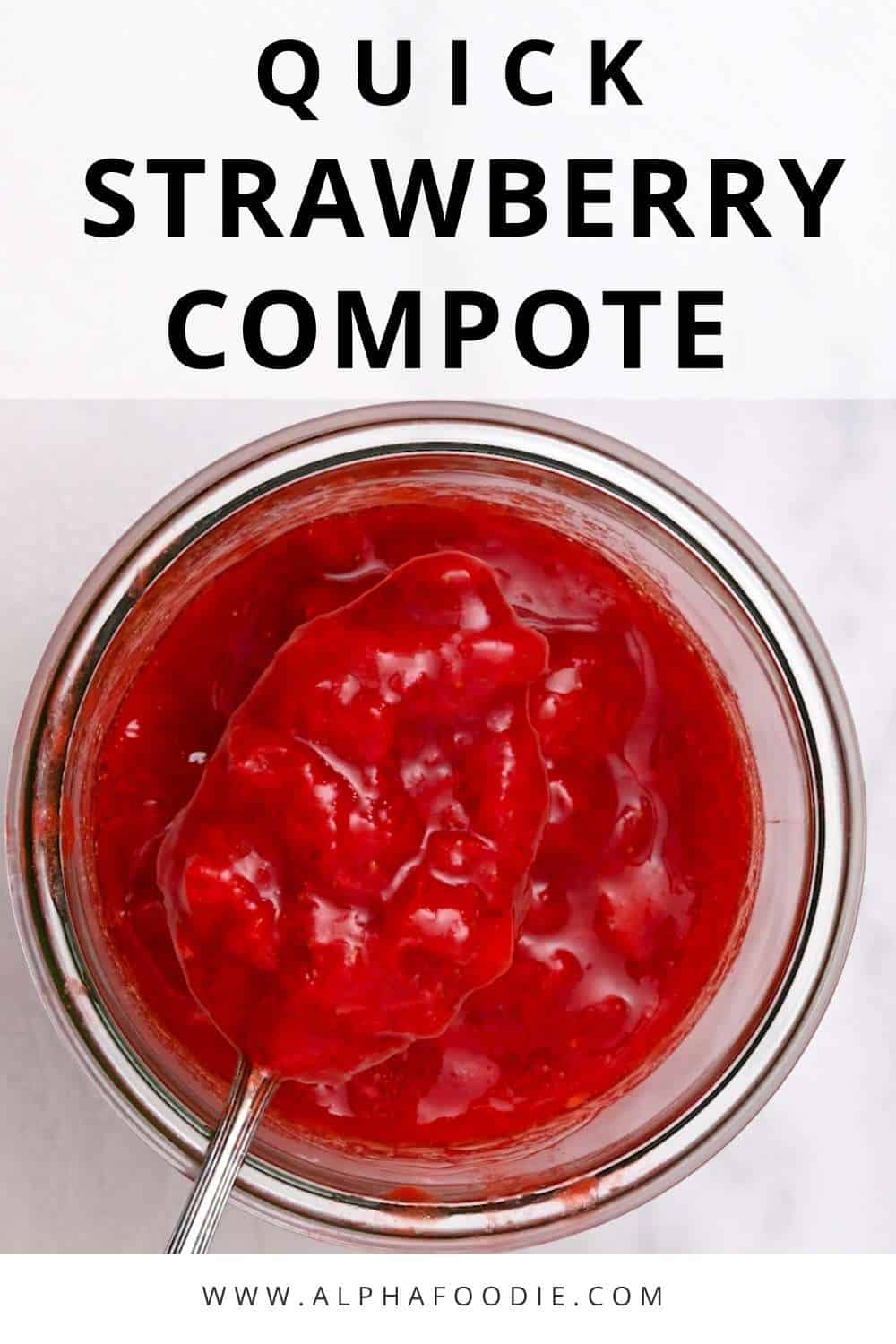 Homemade Strawberry Sauce (Strawberry Topping) - Alphafoodie