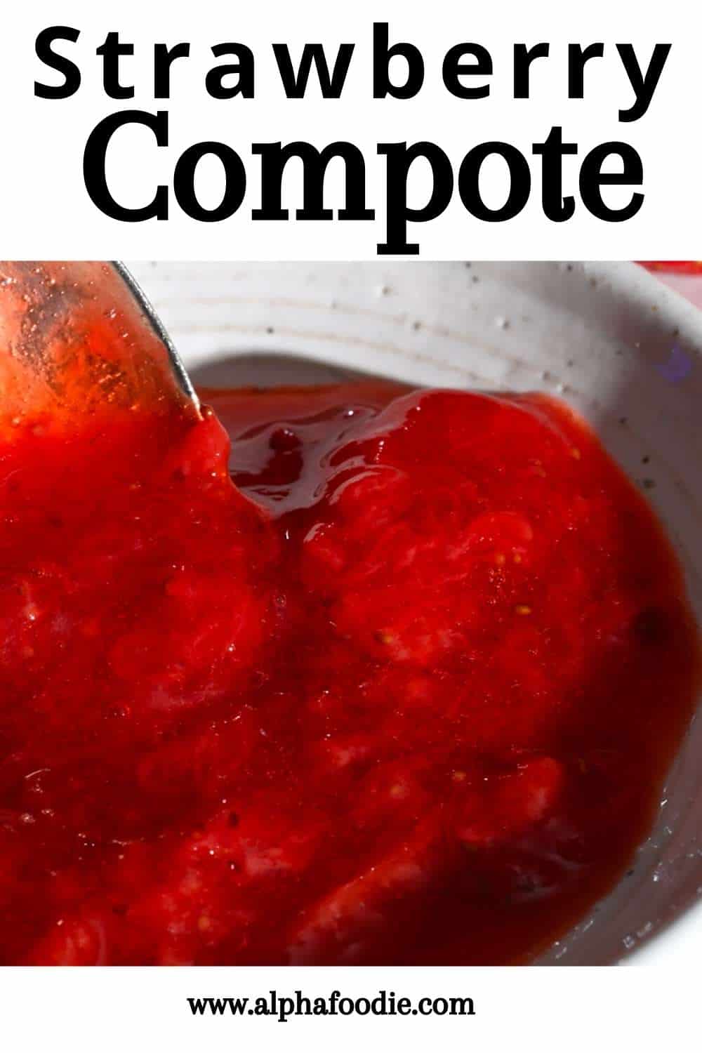 Homemade Strawberry Sauce (Strawberry Topping) - Alphafoodie
