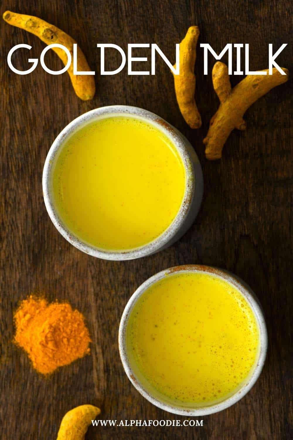 Easy 5-Minute Golden Milk - Alphafoodie