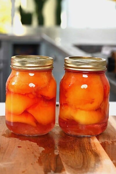 Canning Peaches (A Step by Step Tutorial) - Alphafoodie