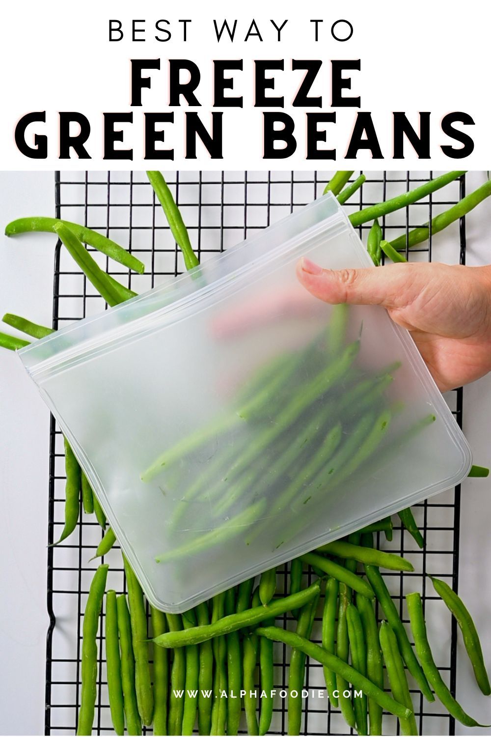 How to Freeze Green Beans - The Complete Guide - Alphafoodie