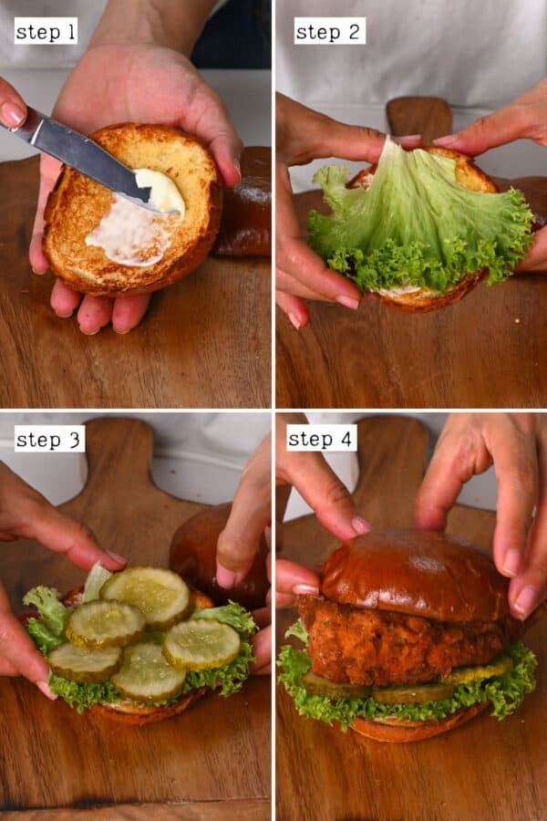 Crispy Chicken Sandwich - Alphafoodie