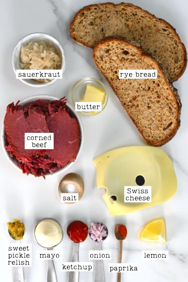 Juicy Homemade Reuben Sandwich Recipe - Alphafoodie