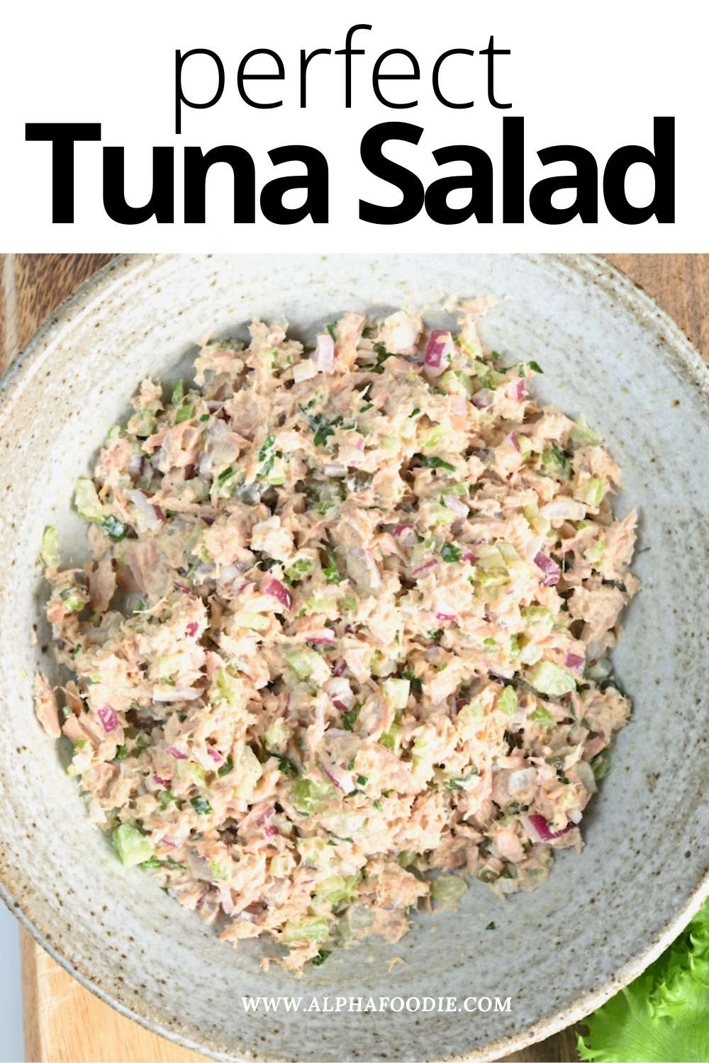 Easy Tuna Salad Recipe With Video Alphafoodie Easy Tuna Salad Recipe With Video Alphafoodie