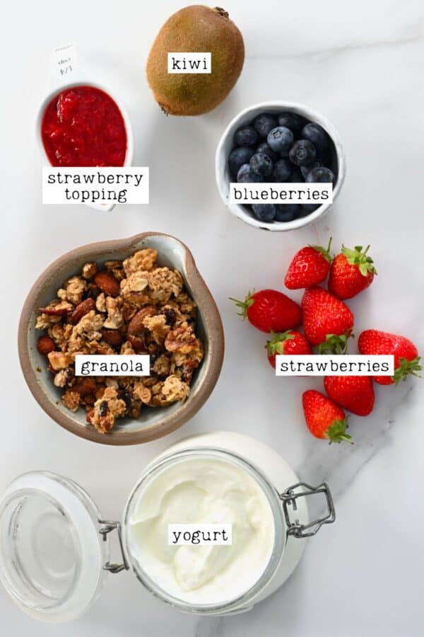 Healthy Fruit and Yogurt Parfaits - Alphafoodie