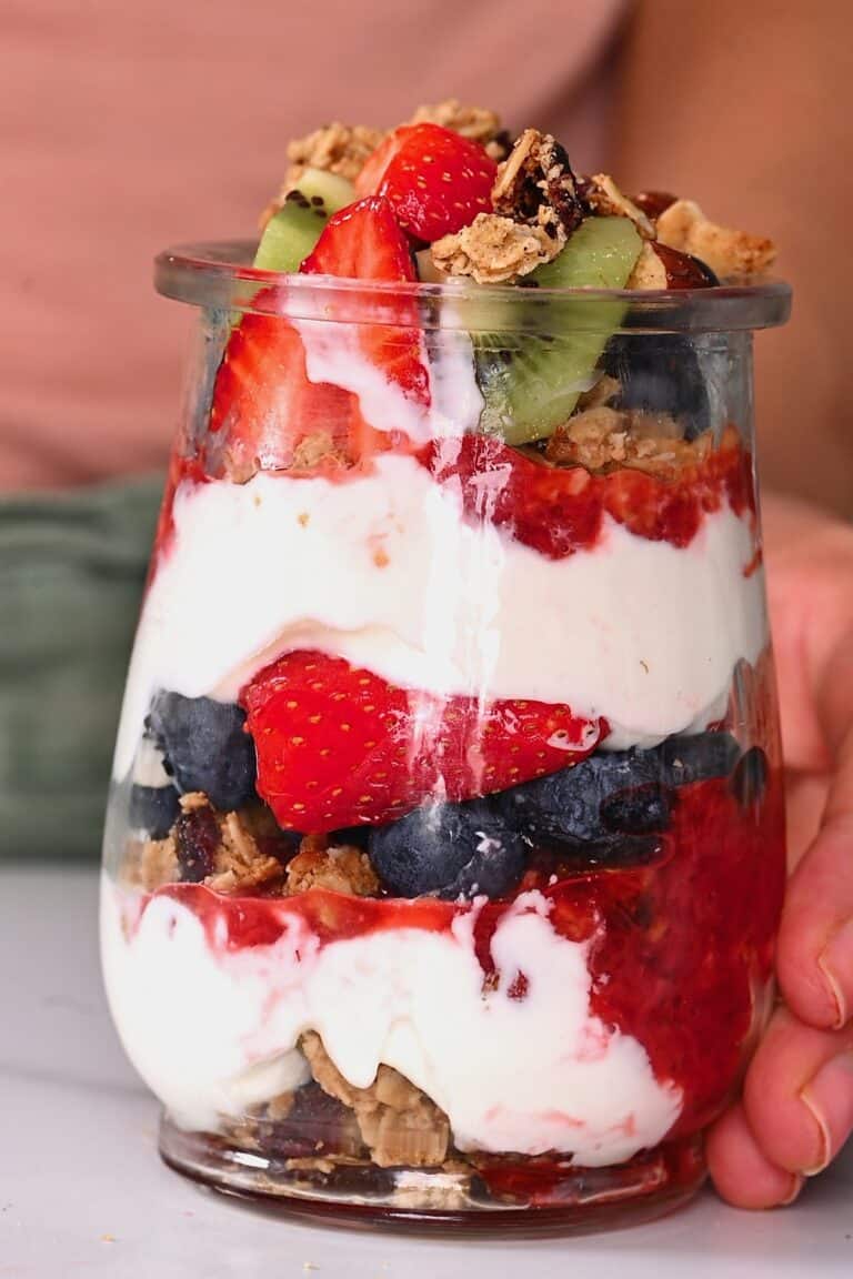 Healthy Fruit and Yogurt Parfaits - Alphafoodie
