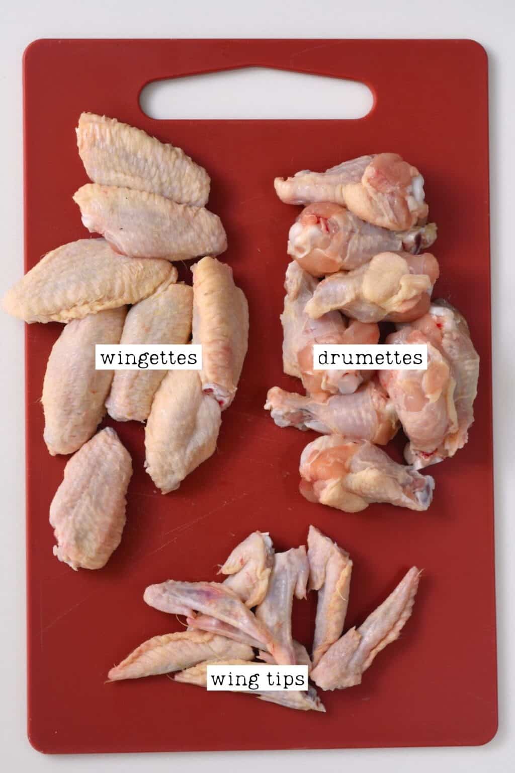 How to Cut Chicken Wings (Wingettes + Drumettes) - Alphafoodie