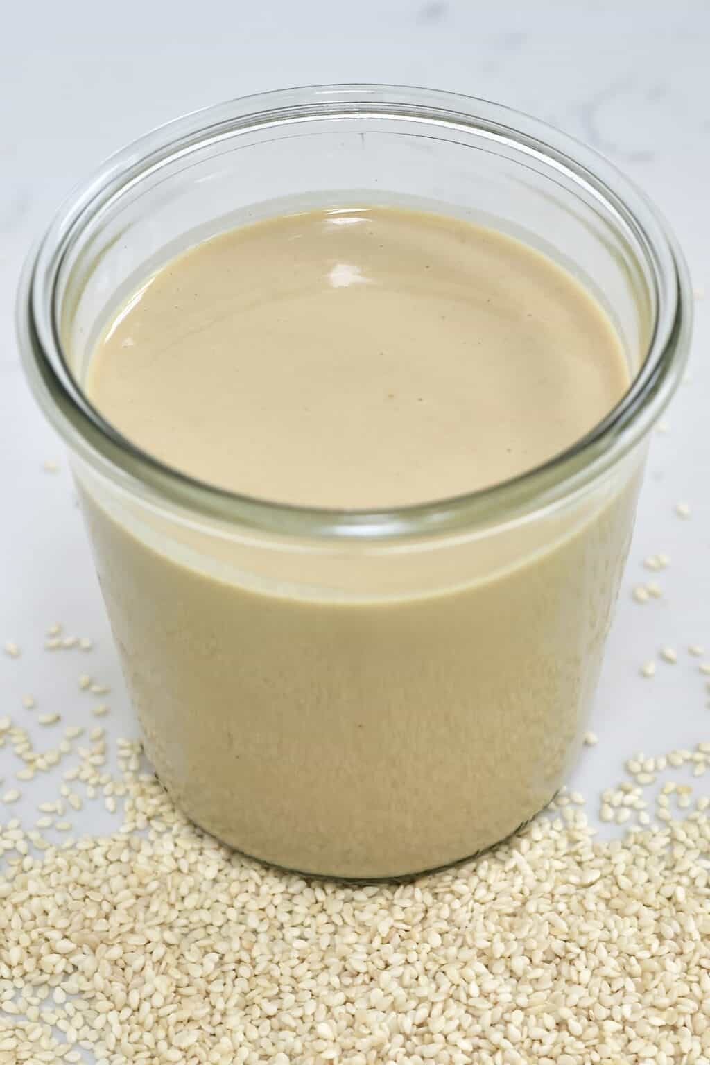 One Ingredient One Ingredient Tahini in Minutes - Alphafoodie
