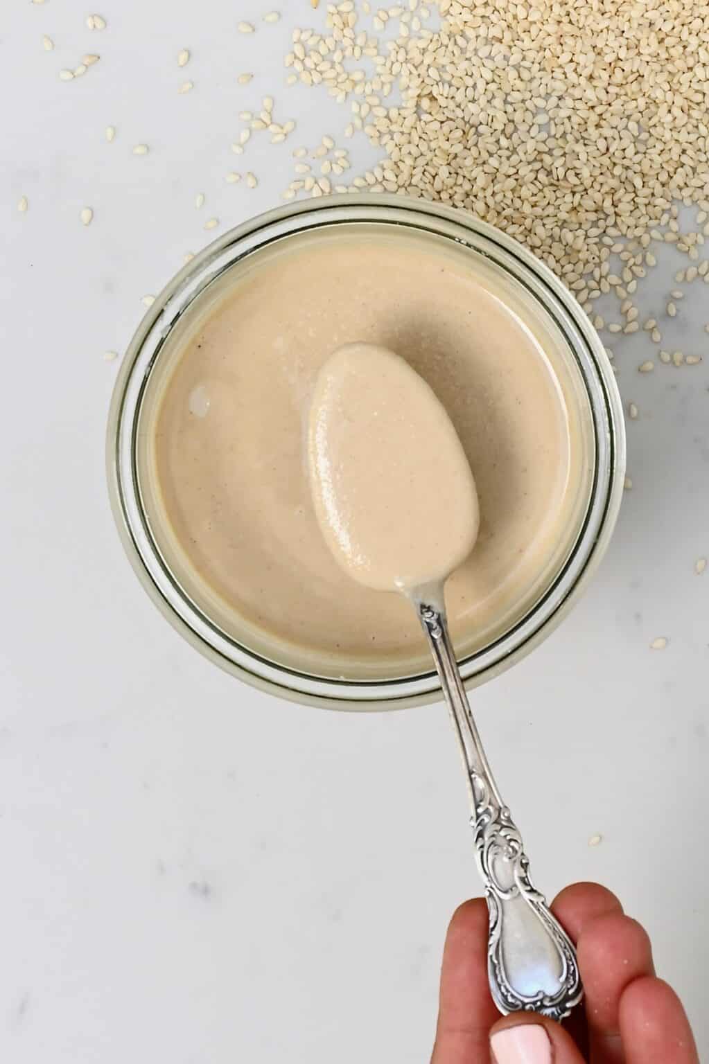 One Ingredient One Ingredient Tahini in Minutes - Alphafoodie