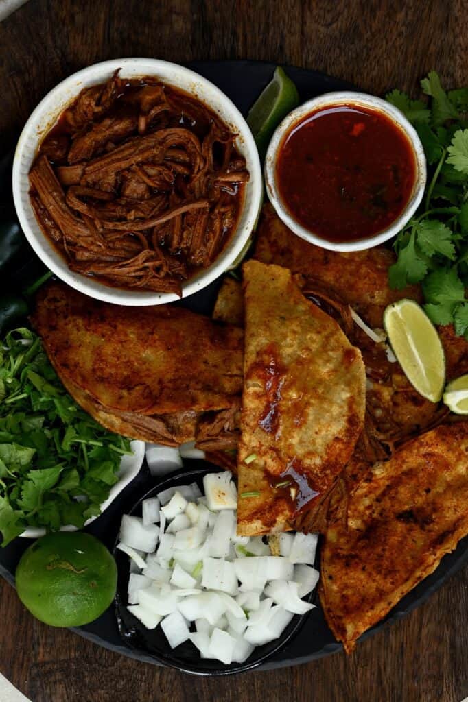 The Best Beef Birria Tacos - Alphafoodie