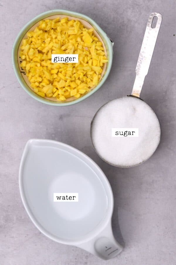 Fresh Ginger Simple Syrup Recipe - Alphafoodie