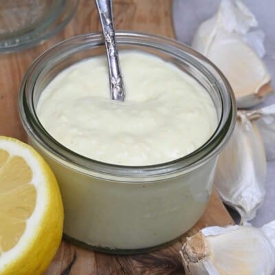 Homemade Garlic Aioli - Alphafoodie