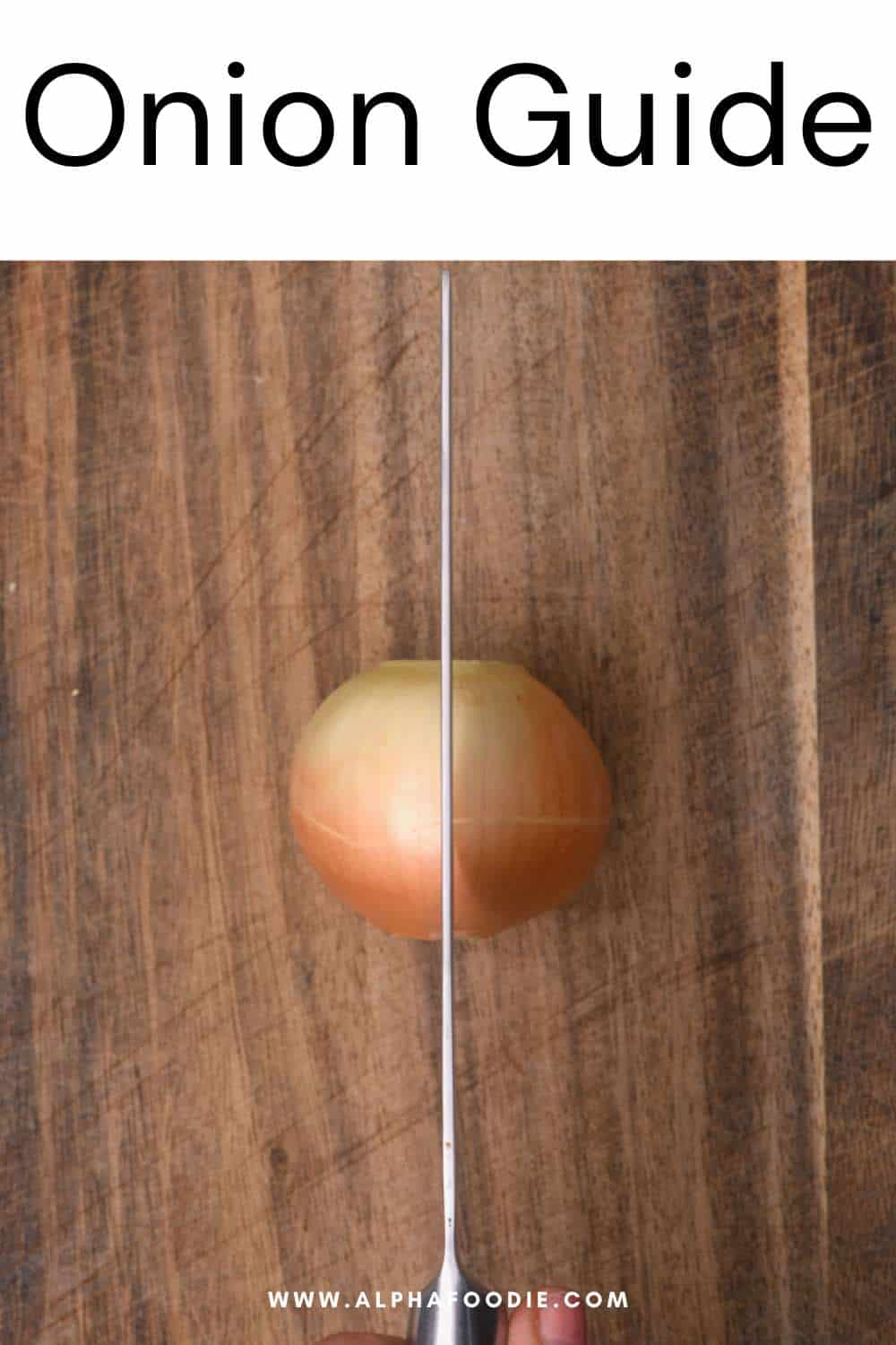 How To Cut An Onion (Peel, Slice, Dice, And Chop) - Alphafoodie