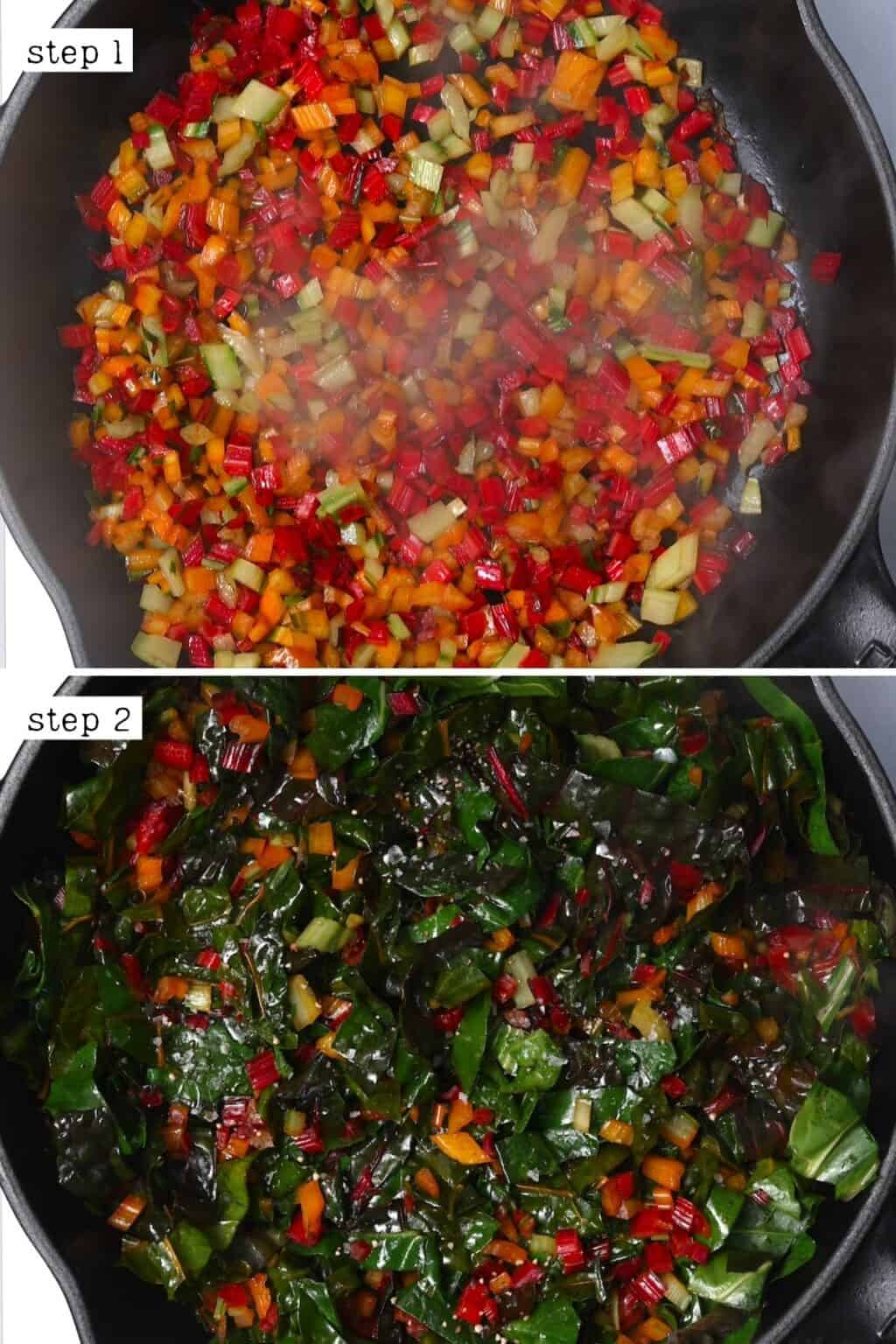 Simple Sauteed Swiss Chard - Alphafoodie