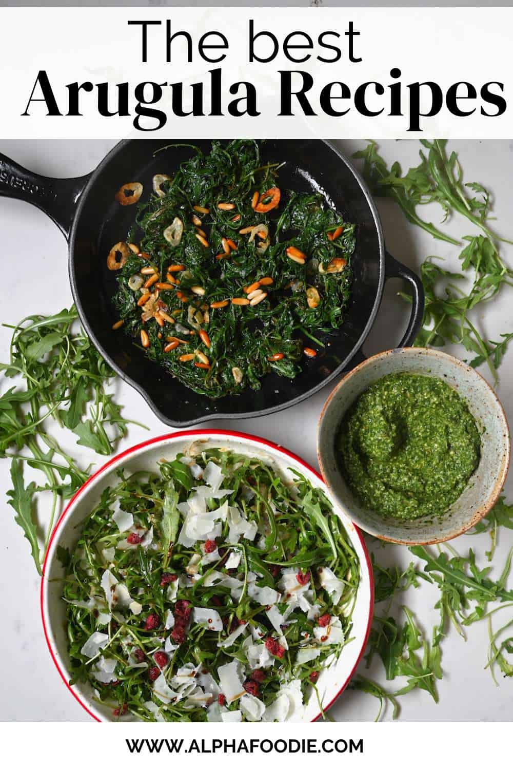 What Is Arugula and What to Do with It (Rocca Salad) - Alphafoodie