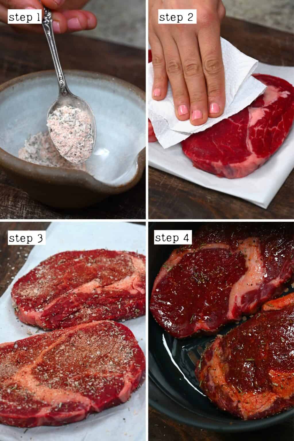 The Perfect Air Fryer Steak - Alphafoodie