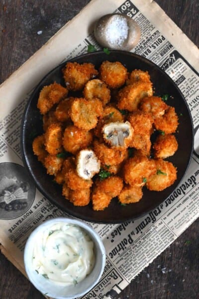 The Perfect Fried Mushrooms Recipe - Alphafoodie