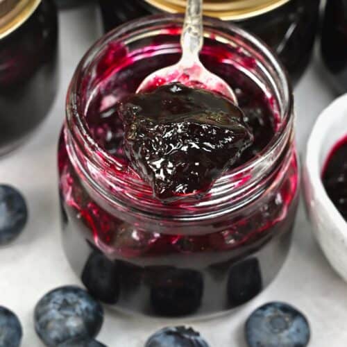 Homemade Blueberry Jam - Alphafoodie