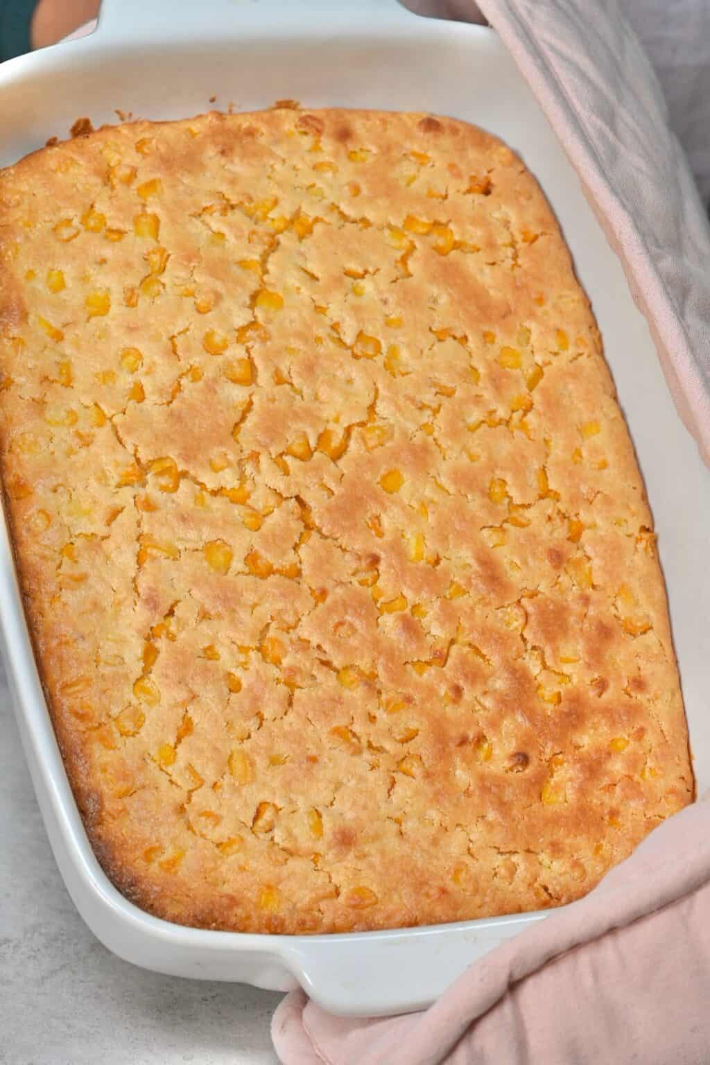 The Easiest Corn Casserole - Alphafoodie